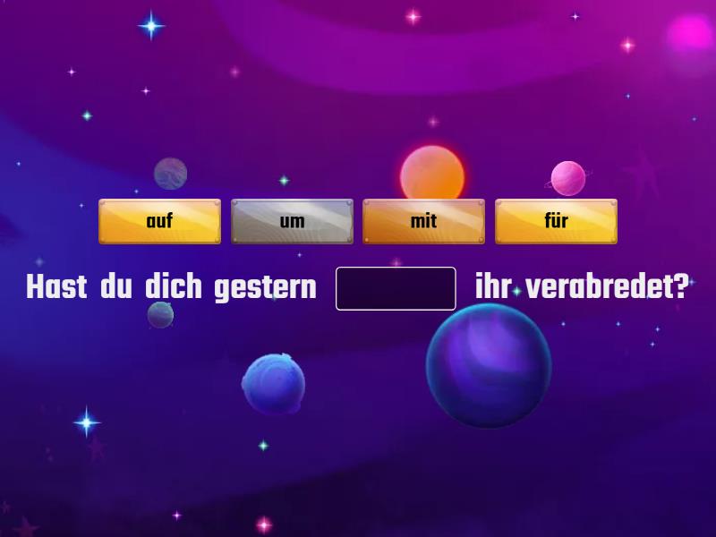 Schritte 3 L 5 Rektion Der Verben Complete The Sentence