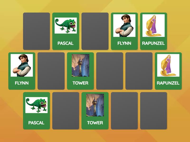 TANGLED - Matching pairs