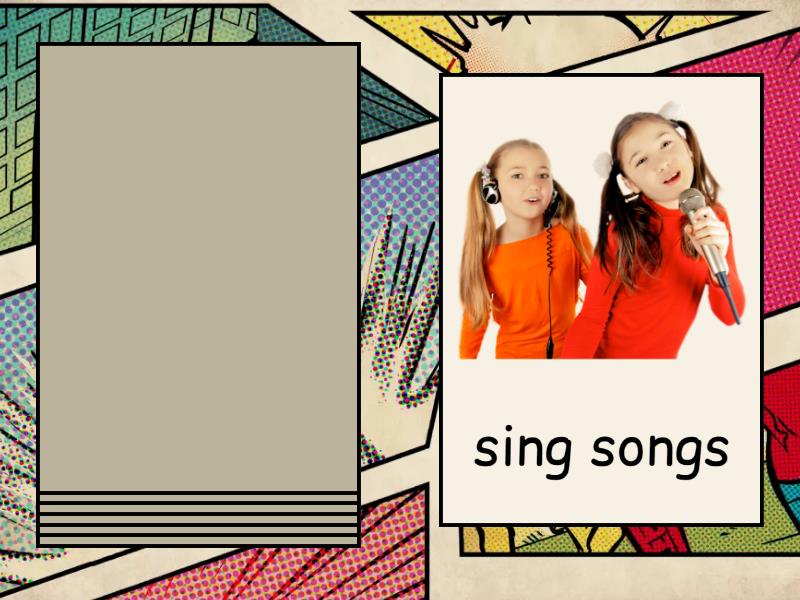 Grade 2 I can - Speaking cards