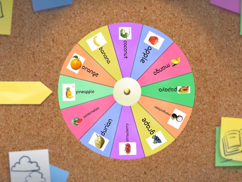 fruit - Random wheel