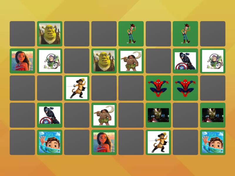 Memorama - Matching pairs