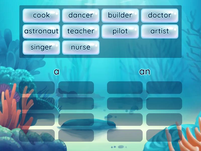 a/an unit 4 - Group sort