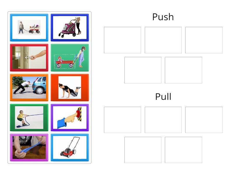 Push and Pull Sort - Group sort