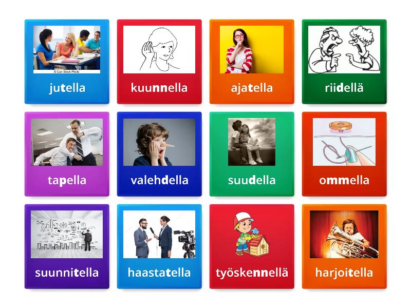 Verbityyppi 3 KPT - Flip tiles