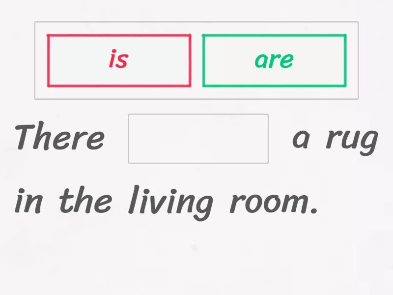 There is \ There are - Missing word
