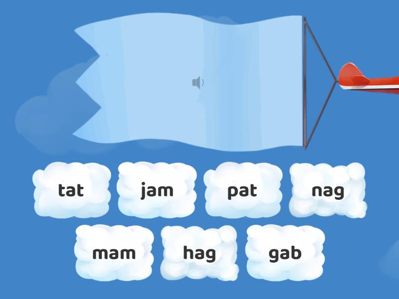 Wordwall CVC Identifying CaC Words #3 - Find the match