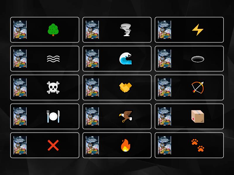 The Hunger games - Flip tiles