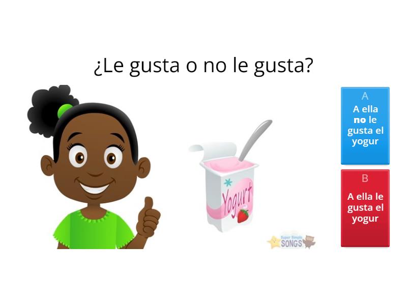 ¿Le gusta o no le gusta? - Quiz