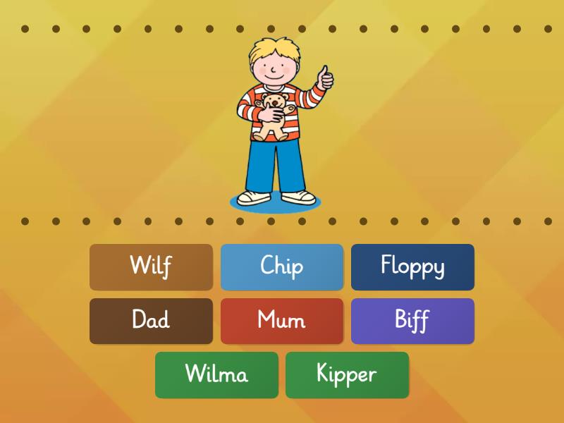 ORT characters - Find the match