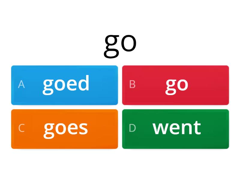 Past Simple. 3 form. Irregular verbs - Quiz