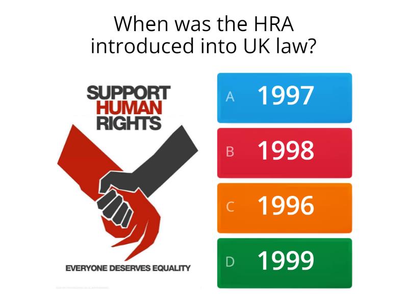 Human Rights - Quiz