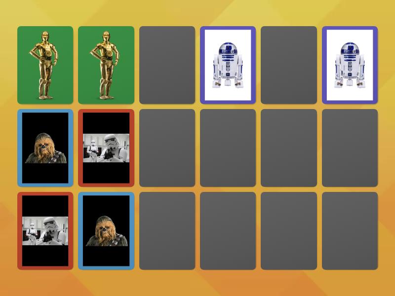 STAR WARS - Matching pairs