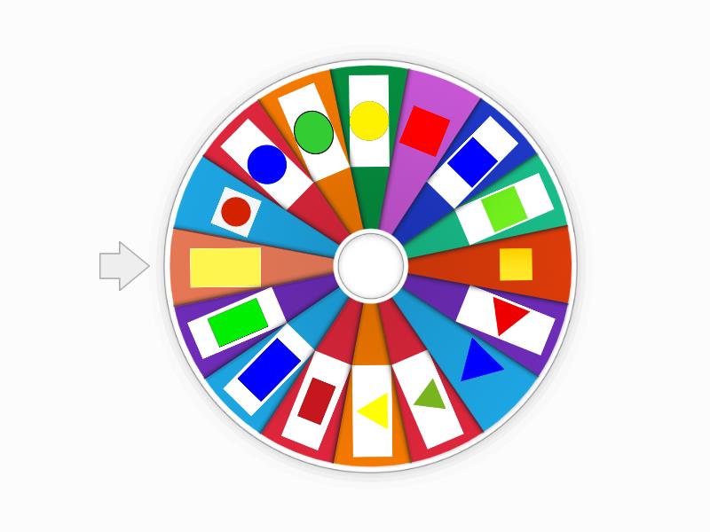 Shapes - Spin the wheel