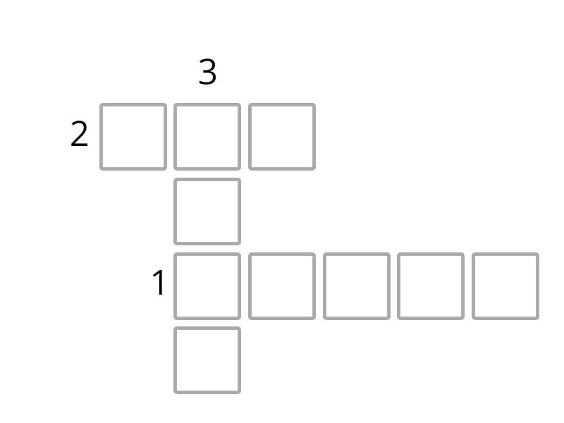 Cross Word Puzzle Crossword