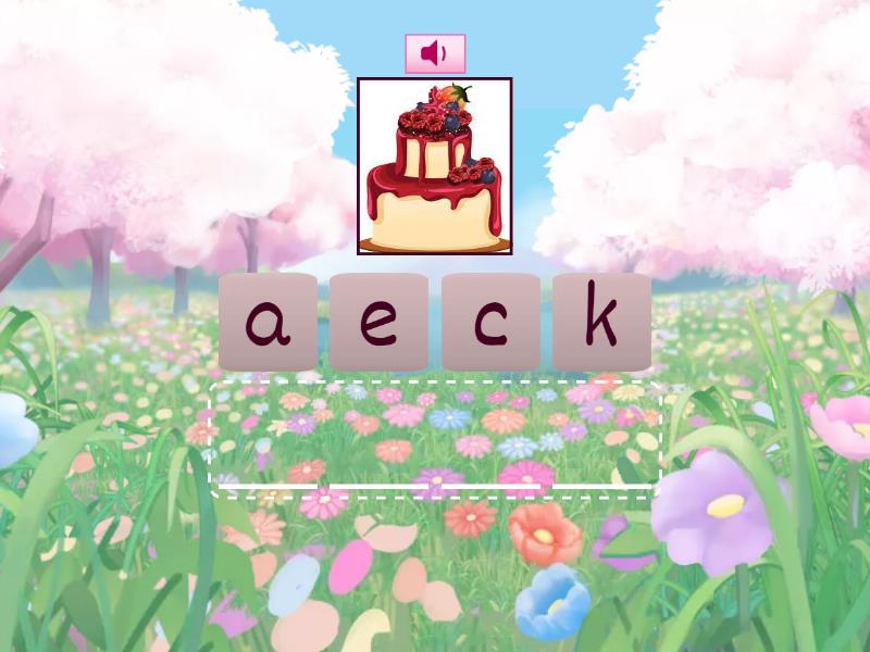 DSA - Arrange the words correctly for Kindergarten - คำสลับอักษร