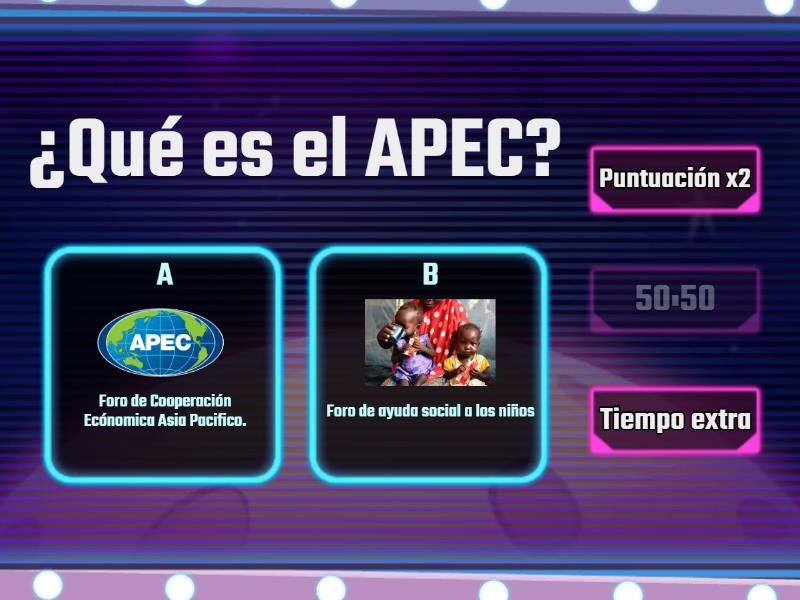 Leemos un texto informativo sobre el APEC - Game show de TV