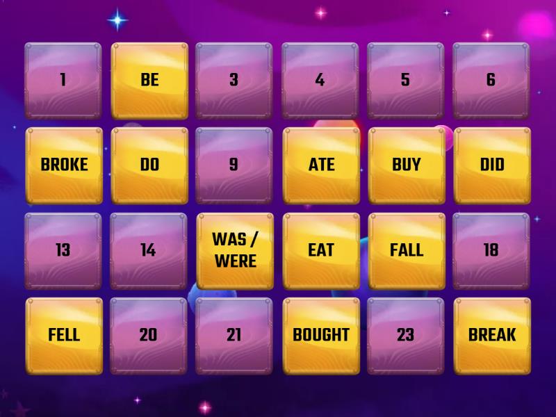 PAIR WORK - Matching pairs