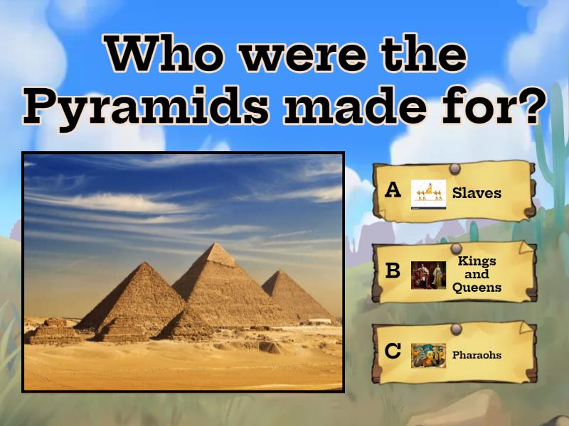 Pyramid questions - Quiz