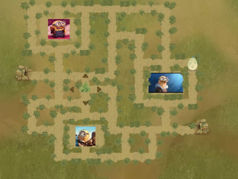 GUESS the MINIONS - Maze chase