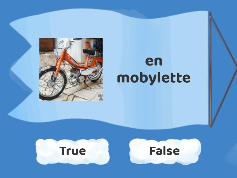 Comment y aller - les transports - True or false