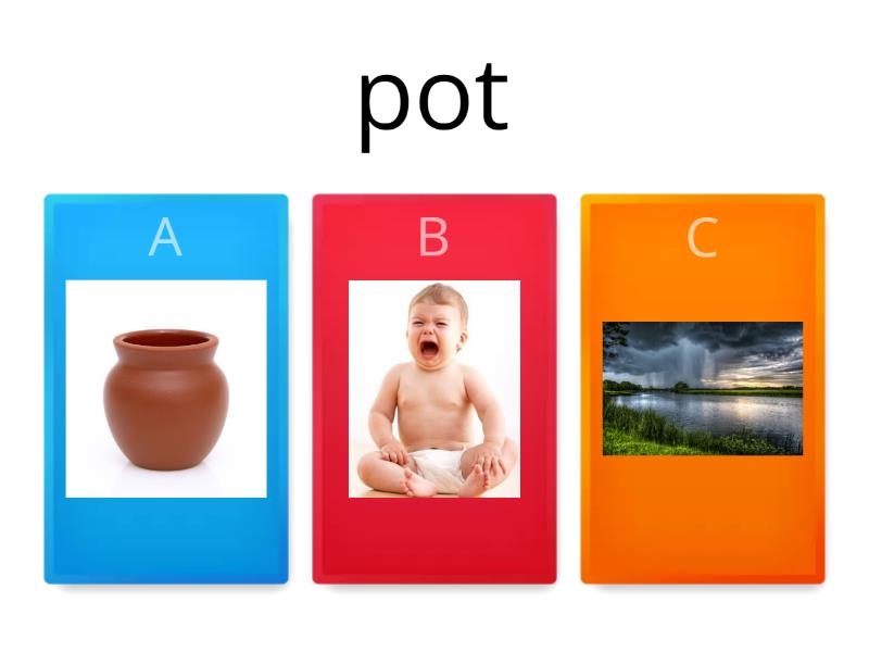 Wordwall: CVC /o/ Words #2 - Quiz