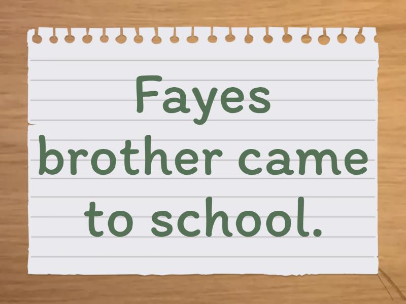 Apostrophe for Possession - Flash cards