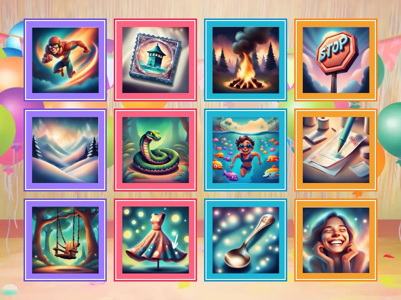 U3 BINGO - Flip tiles