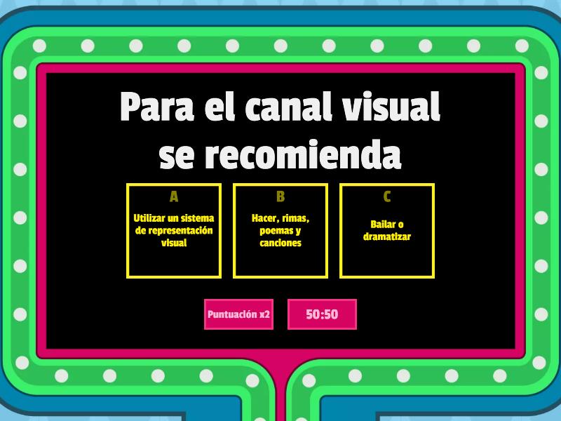 Programacion neurolinguistica - Gameshow quiz