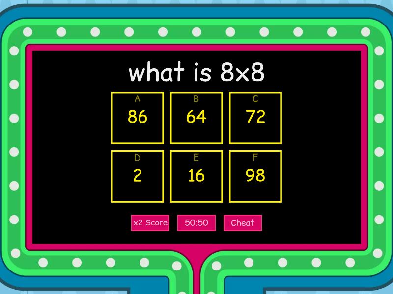 math game show (ez) - Gameshow quiz