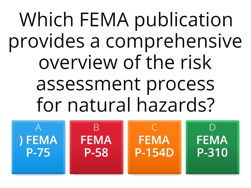 disaster management - Cuestionario