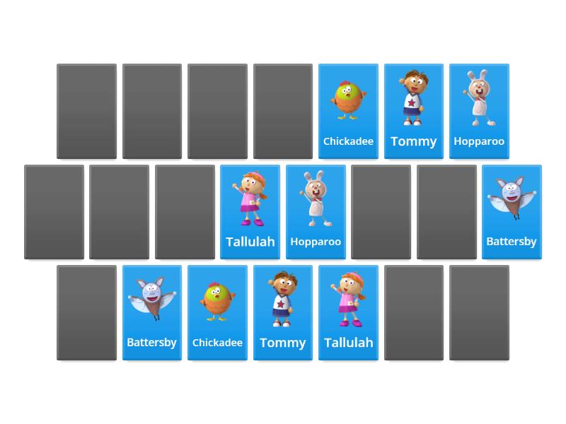 Tickety Toc - Combine os pares