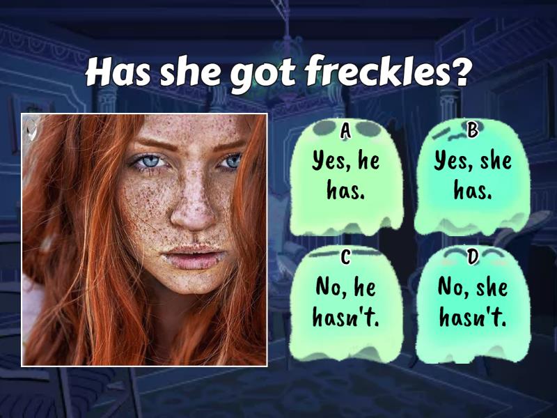 has he/she got...? - Quiz