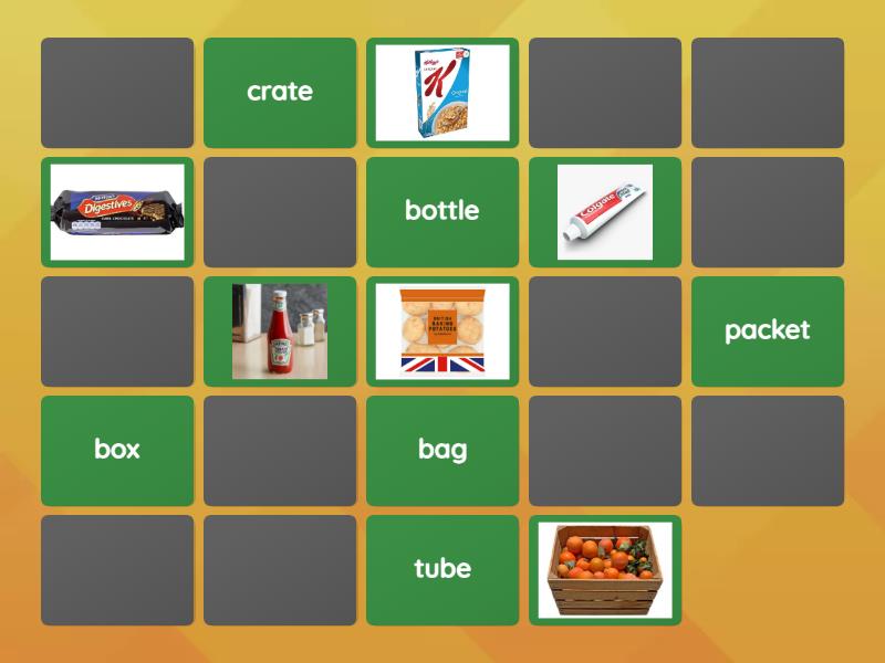 Containers - Matching pairs