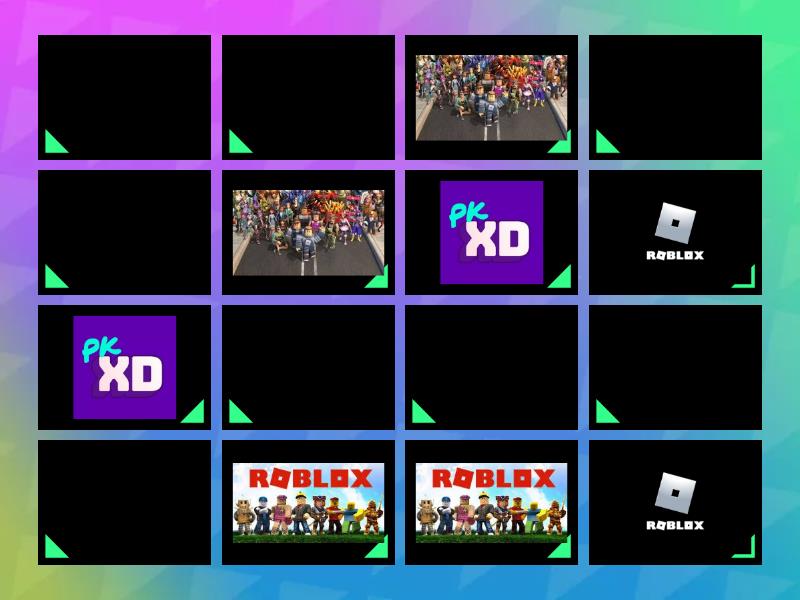 JOGO DA MEMÓRIA ROBLOX PK - Matching pairs