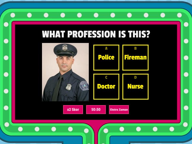 PROFESSION - Gameshow quiz
