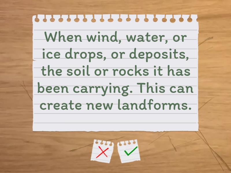 What Is Geomorphology? - Flash cards