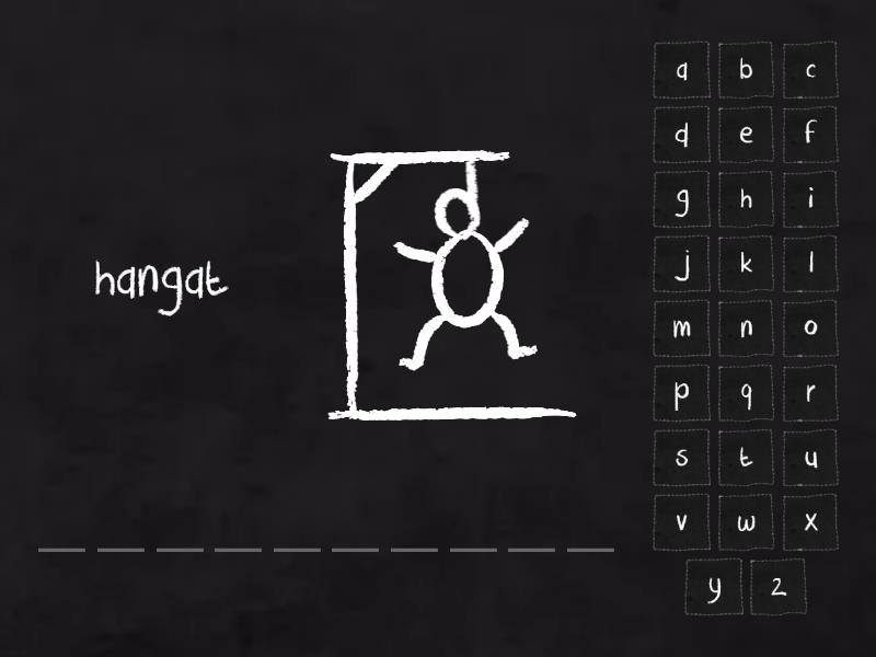 Darjah 4 - Unit 3 Pelajaran 2 - Tahu Bahasa - Imbuhan ke-...-an - Hangman