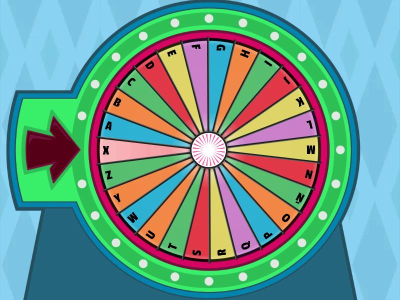 ¡GIRA LA LETRA! - Spin the wheel