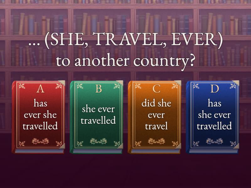 Present Perfect vs Past Simple 08 - Quiz