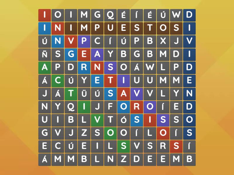 Sopa de letras BR - Wordsearch