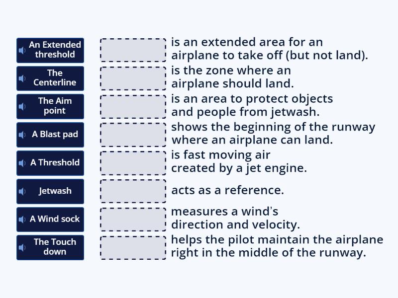 Runway and markings - Match up