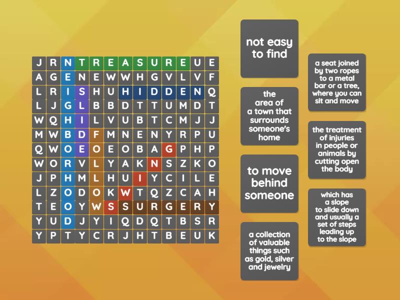 G4.U1.W3.Vocabulary Practice.Haylee - Wordsearch