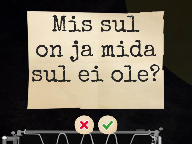 Küsimused A1 (II osa) - Flash cards