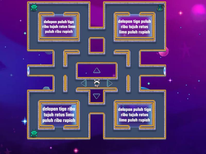 bahasa indonesia - Maze chase