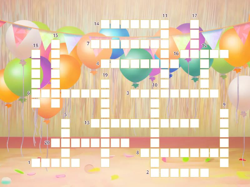 TTS STRUKTUR BUMI - Crossword