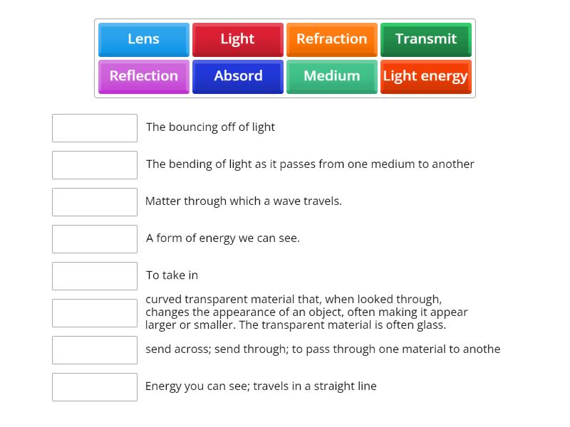 Light Energy - Match up