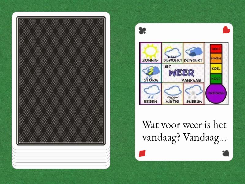 inversie herhaling a1 - Speaking cards