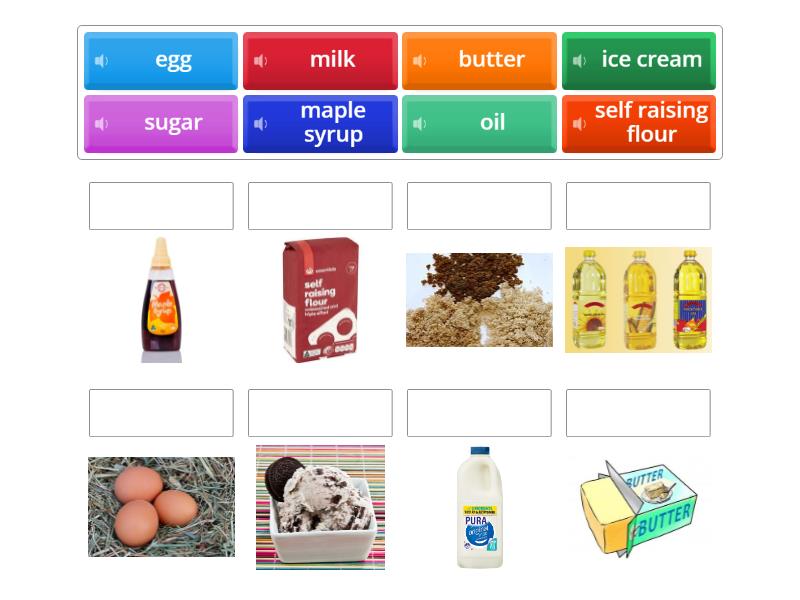 Ingredient - Pancake - Match up