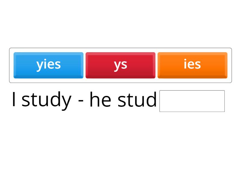 Present simple - adding S (FF3 Unit 6) - Complete the sentence
