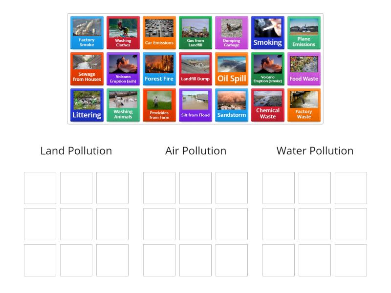 Pollution Sort - Group sort